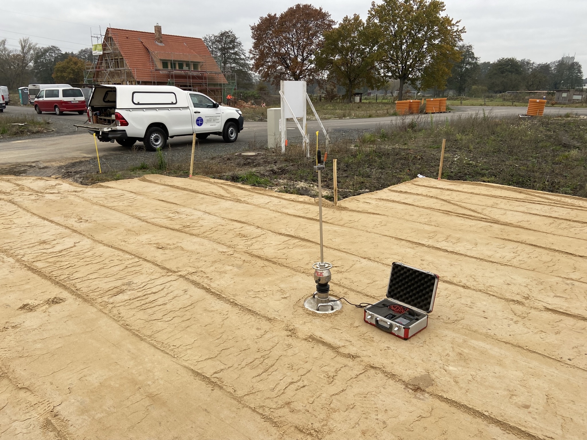 Geotechnik Rommeis & Schmoll GmbH | Untersuchungen - KONTROLLPRÜFUNG